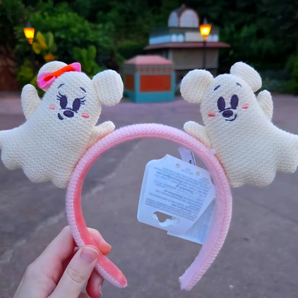Disney | Accessories | Disney Halloween Ghost Ears | Poshmark